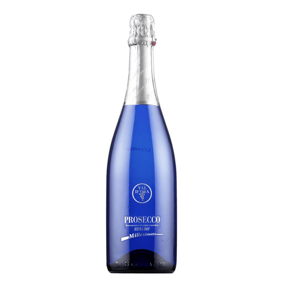 意大利普罗赛克Extra Dry 起泡酒 Val d'Oca Prosecco Extra Dry Blue Millesimato DOC ...
